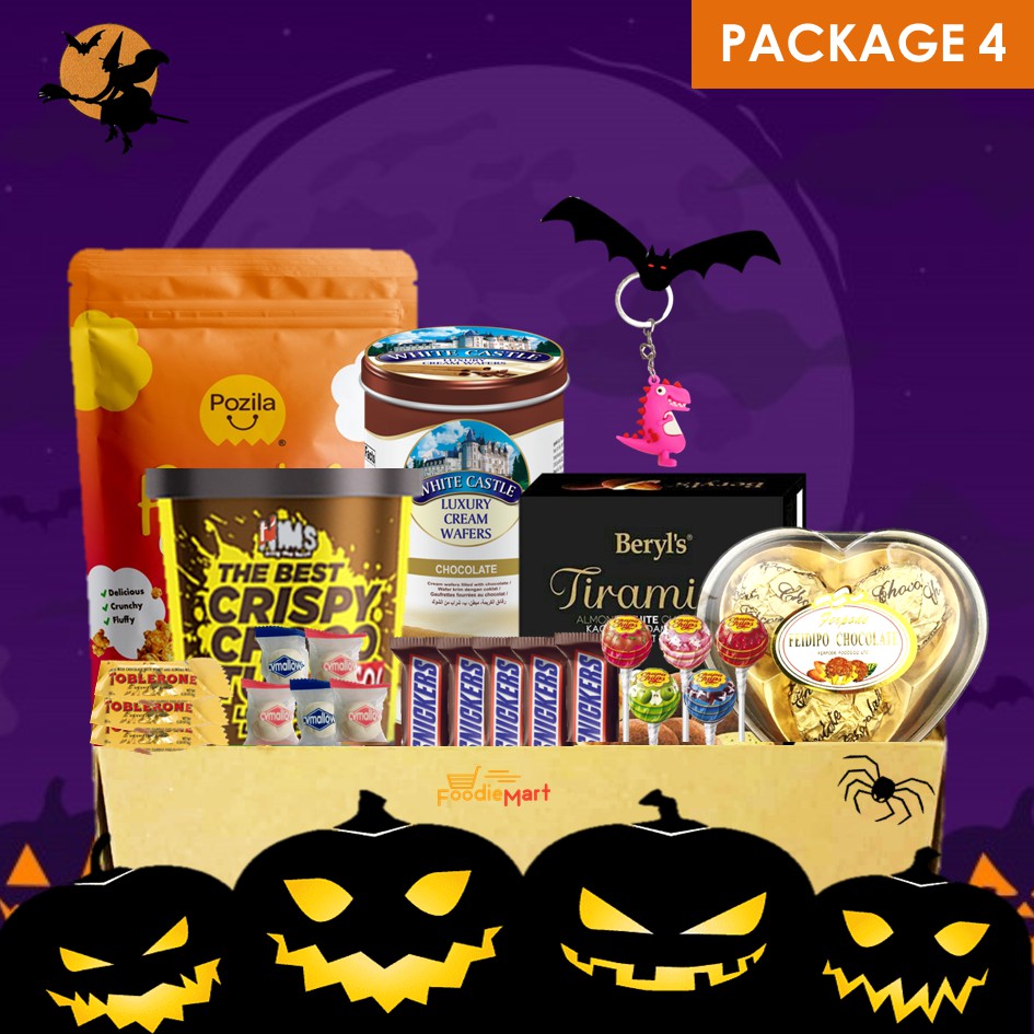 FOODIEMART Halloween Set (Trick or Treat, Spooky Candy, Scream, Ghost ...