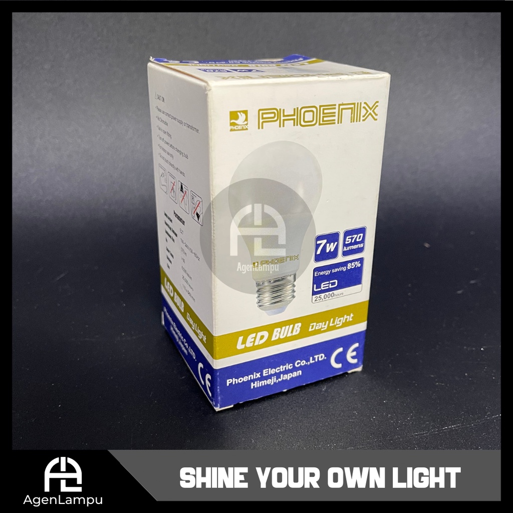 Phoenix LED BULB 7W E27 6500K 220V DAYLIGHT | Shopee Philippines