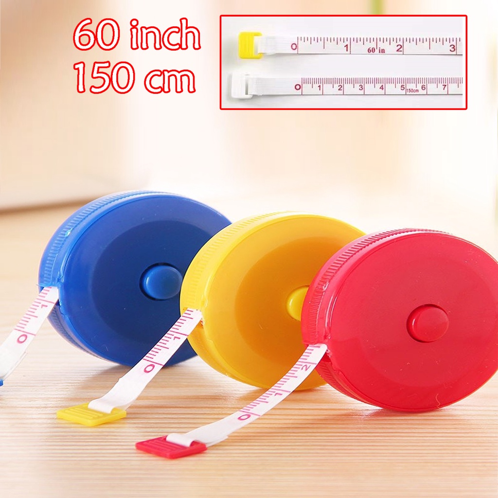 1.5M Korean Cute Style tape measure Retractable mini Portable Measuring ...