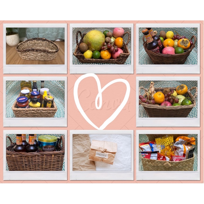 Native Fruit Basket| Rattan Basket| Egg Basket| Fruit Basket ...