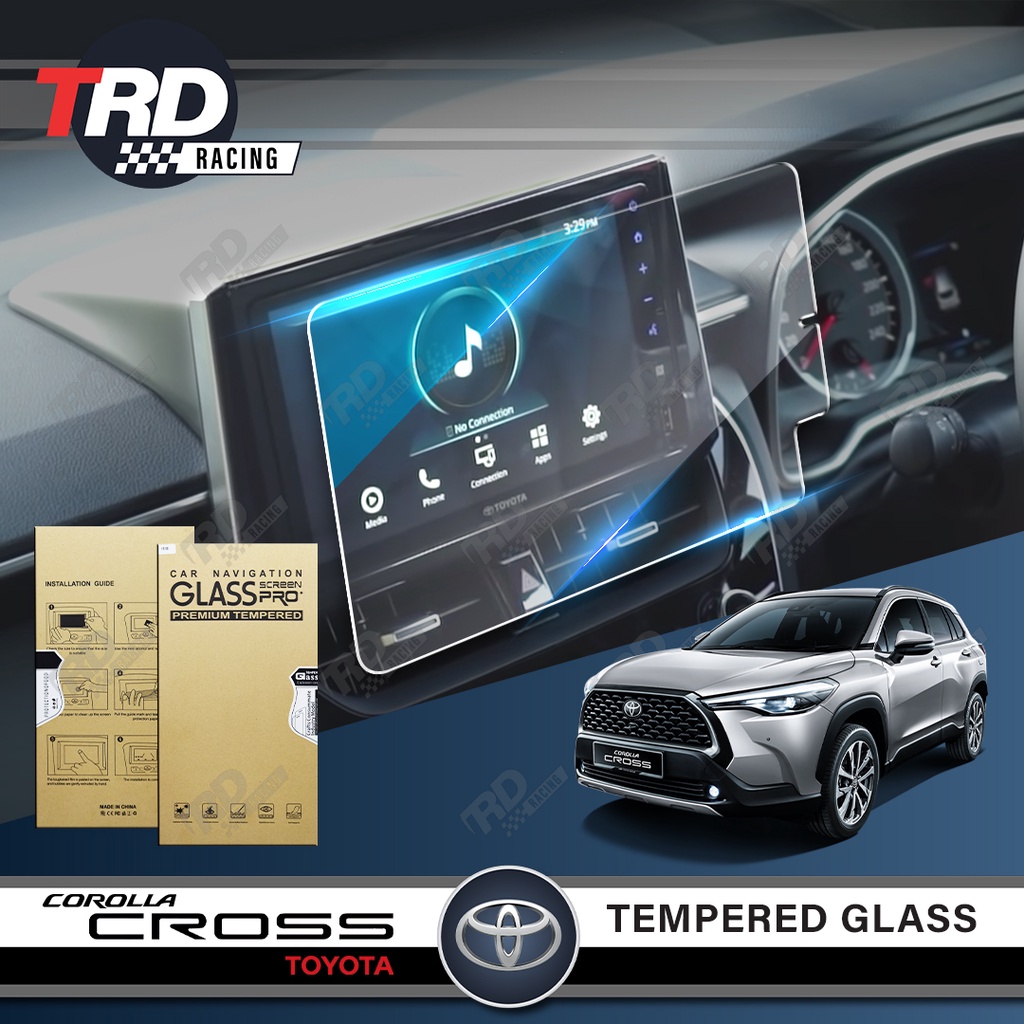 [TEMPERED GLASS] Toyota Corolla CROSS 2021 - 2024 Screen Protector ...
