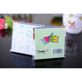 sticky notes(square) sticky note school supplies glow in dark | Shopee ...