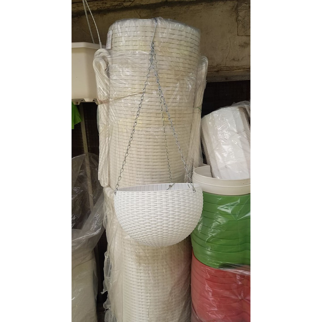 HANGING RATAN BOWL (CLASSY POT) | Shopee Philippines