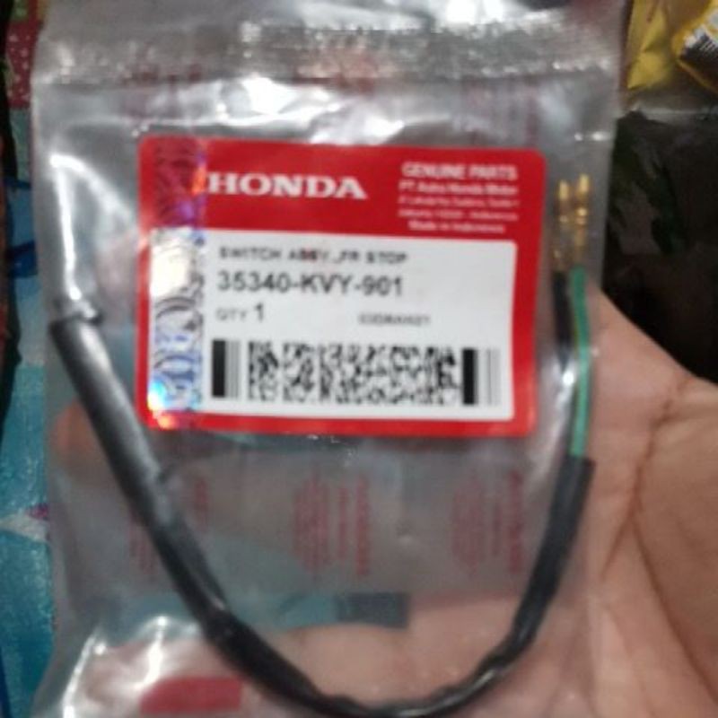 Honda Switch Assembly, RR Stop(Wire) - Click V1 only, Beat Carb/ Fi V1 ...
