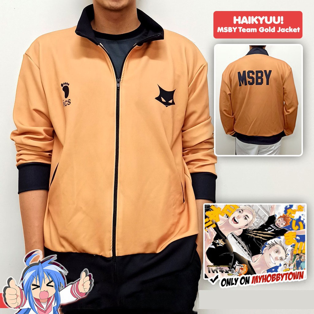 Haikyuu!! MSBY BJ Jacket Cosplay Costume Karasuno Bokuto Shoyo Atsumu ...