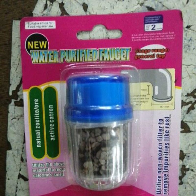 faucet water purifier (carbon /charcoal salaan) | Shopee Philippines
