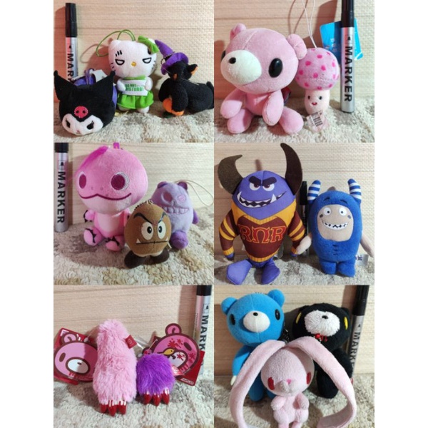 Kuromi, Gloomy Bears, Sesame Street, Monsters University Bundle Charms ...