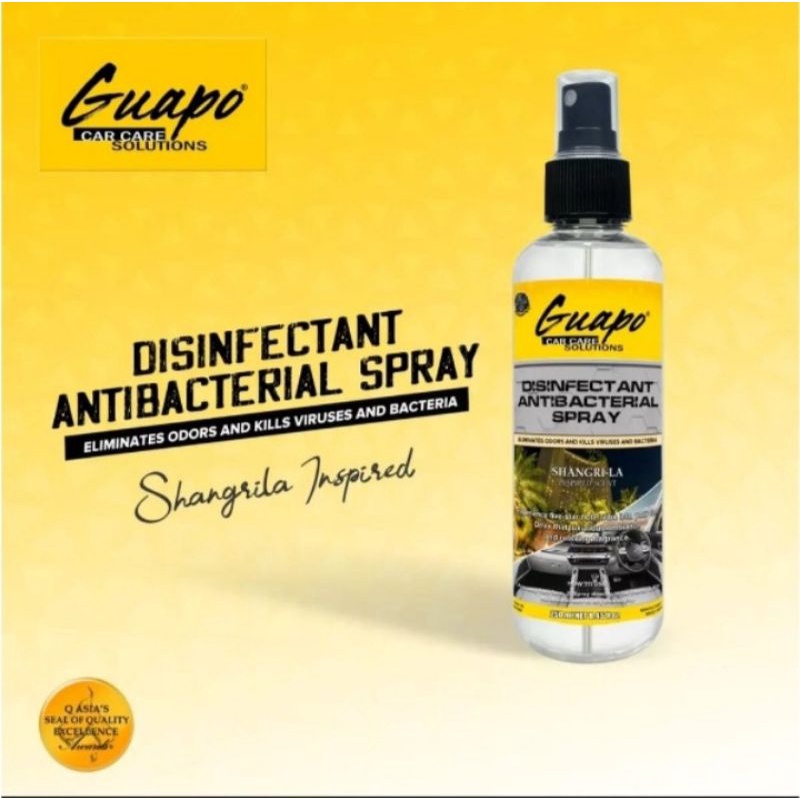 Guapo Disinfectant and Antibacterial Spray Shangri-la Inspired Scent ...
