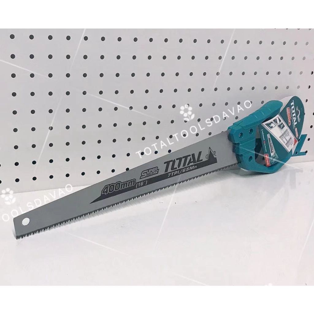 TOTAL Hand saw 400MM/16" THT551663D | Shopee Philippines