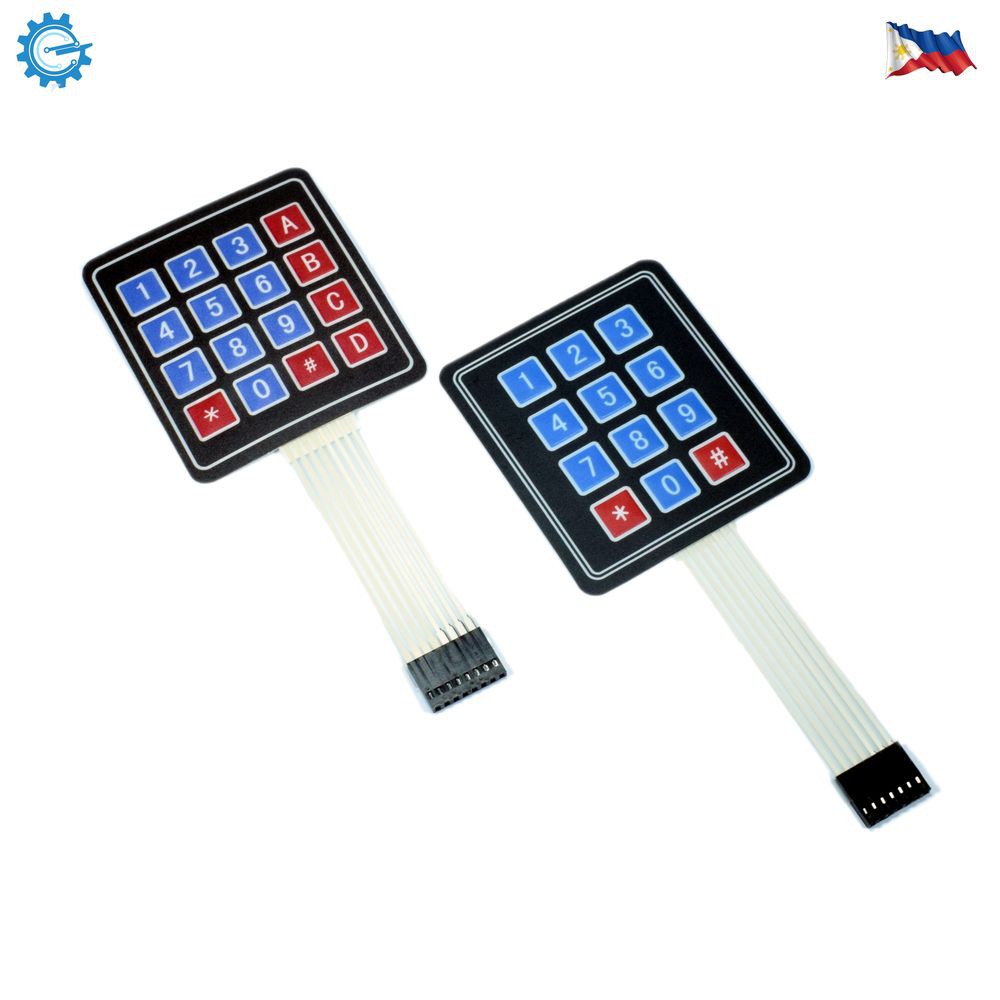 Membrane Numeric Keypads 4x3 4x4 col | Shopee Philippines