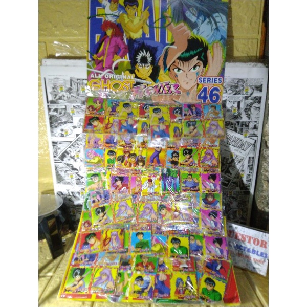 Ghost Fighter Card Sticker Chart (Classic Collection) | Shopee Philippines