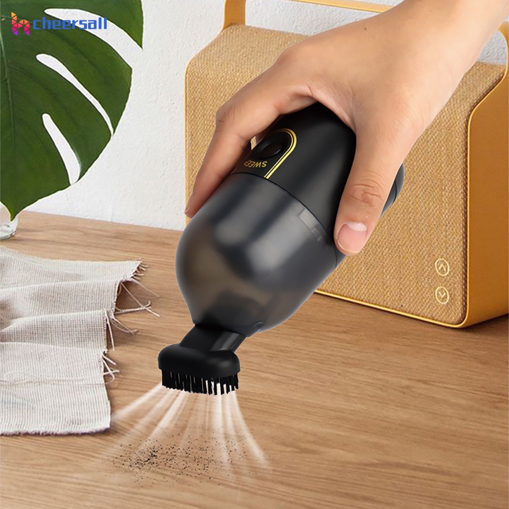 cheer| Battery-operated Mini Vacuum Cleaner Electric Desk Dust Vacuum ...