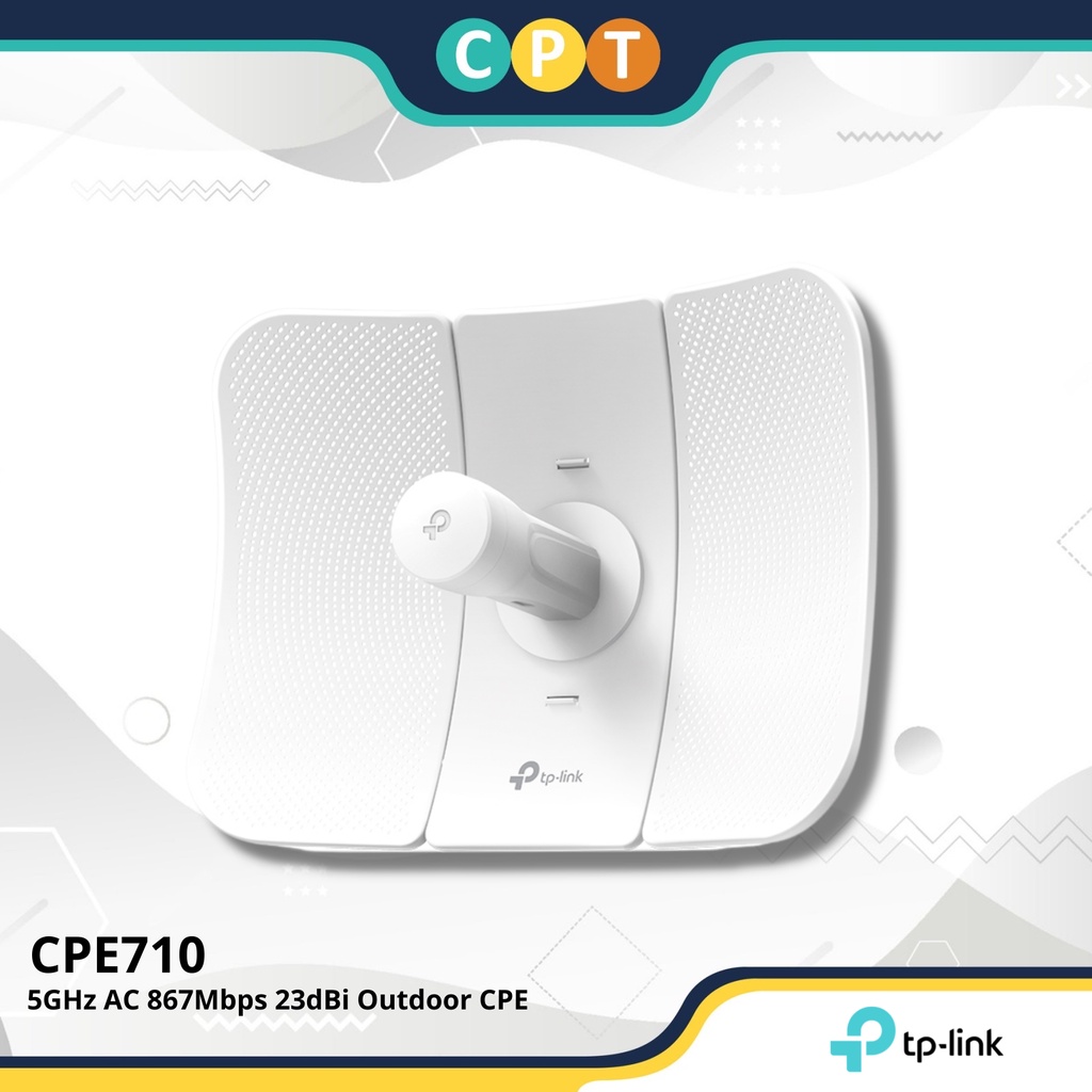 Tp-Link CPE710 5GHz AC 867Mbps 23dBi Outdoor CPE | Shopee Philippines