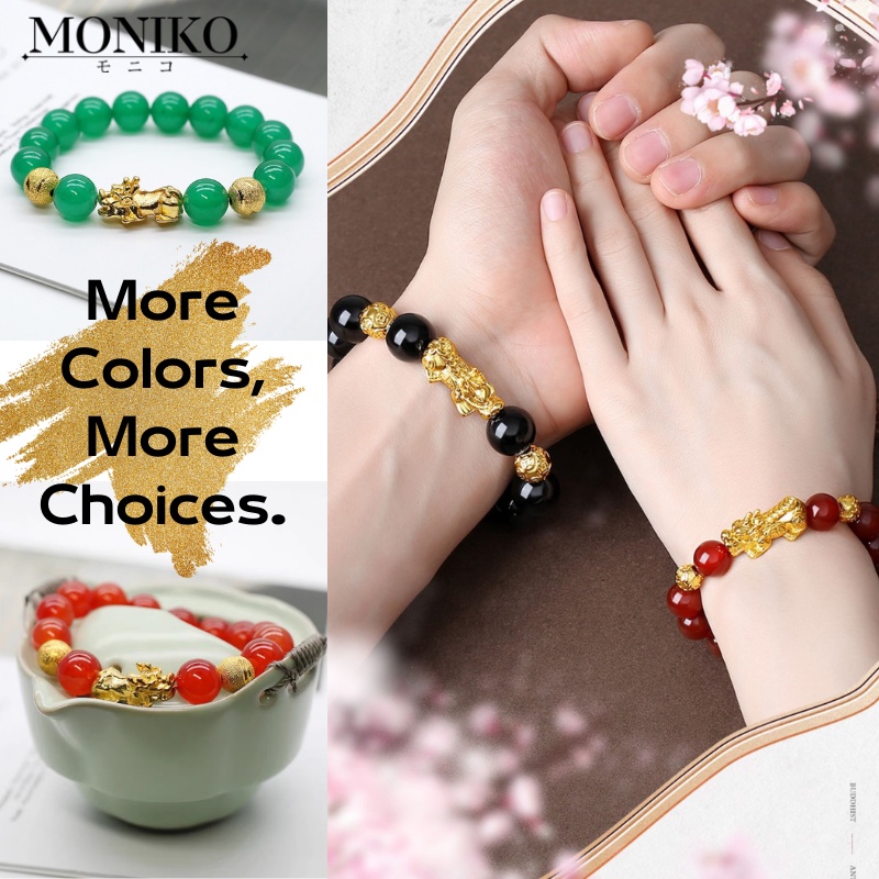 MONIKO Feng Shui Pixiu Piyao Wealth Chain Full Of Money Bracelet ...