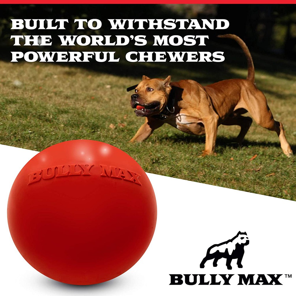 Bully Max Indestructible Dog Ball for Power Chewers | Shopee Philippines