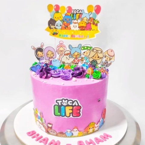 Toca Boca cake topper | Shopee Philippines