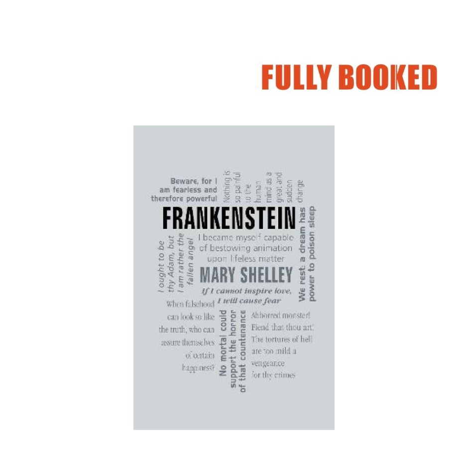 Frankenstein, Word Cloud Classics (Flexibound) by Mary Shelley | Shopee ...