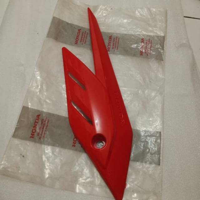 MERAH Cover Cap Exhaust accessories Red beat new f1 beat street ...