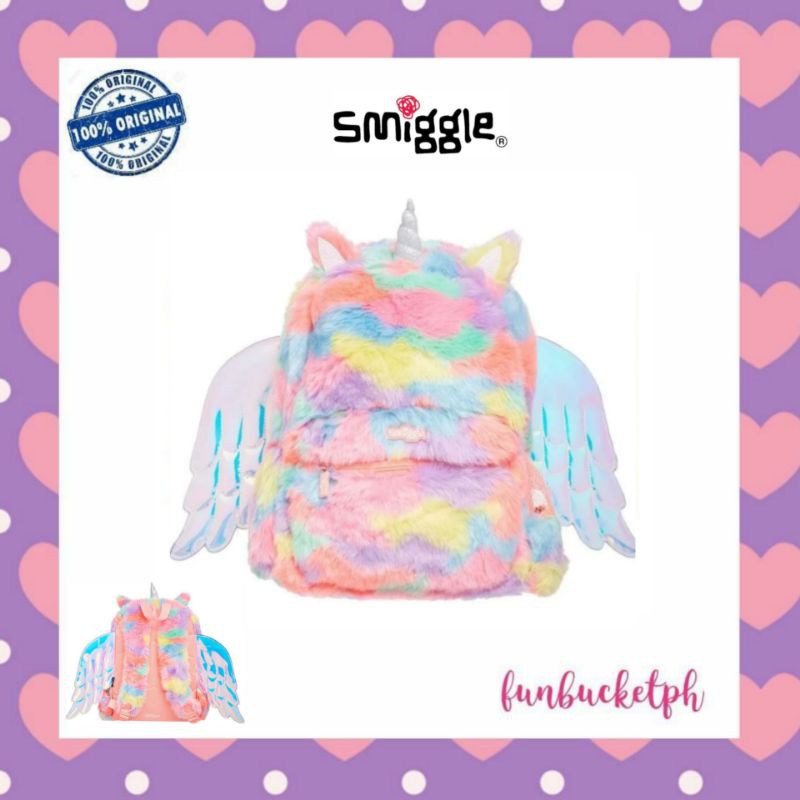 Original Smiggle Junior Fluffy Dreamer Backpack | Shopee Philippines