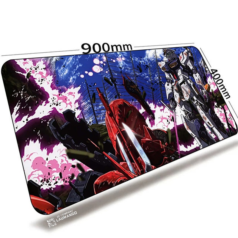 Game Mats Large Gundam Mouse Pad Gaming Accessories Keyboard Desk Mat ...