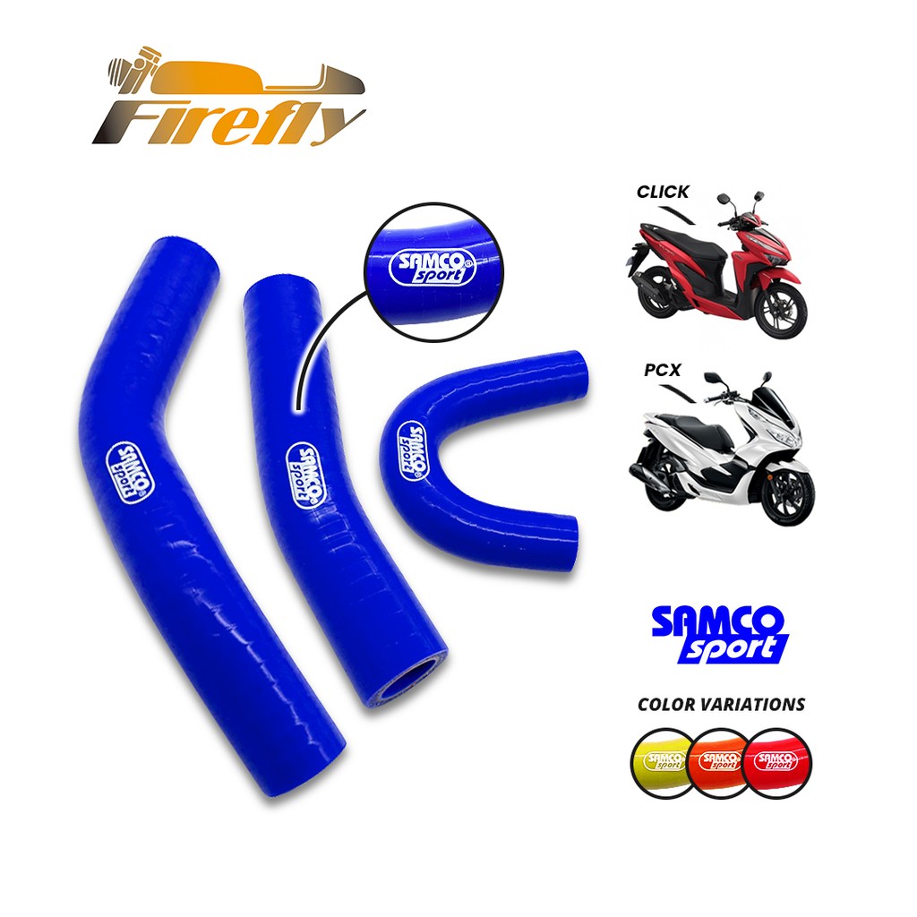 Firefly Motorcycle Samco Hose Colored For Honda Click 125/150 PCX ...