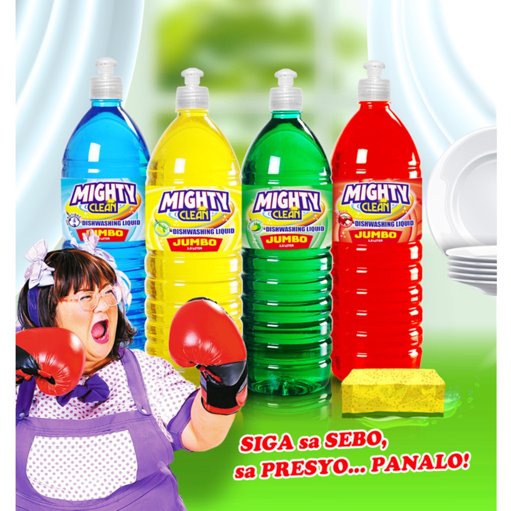 Mighty Clean Dishwashing Liquid Calamansi 970ml | Shopee Philippines