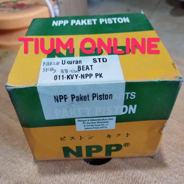 Npp Piston Package 011-kvy-npp Kp | Shopee Philippines