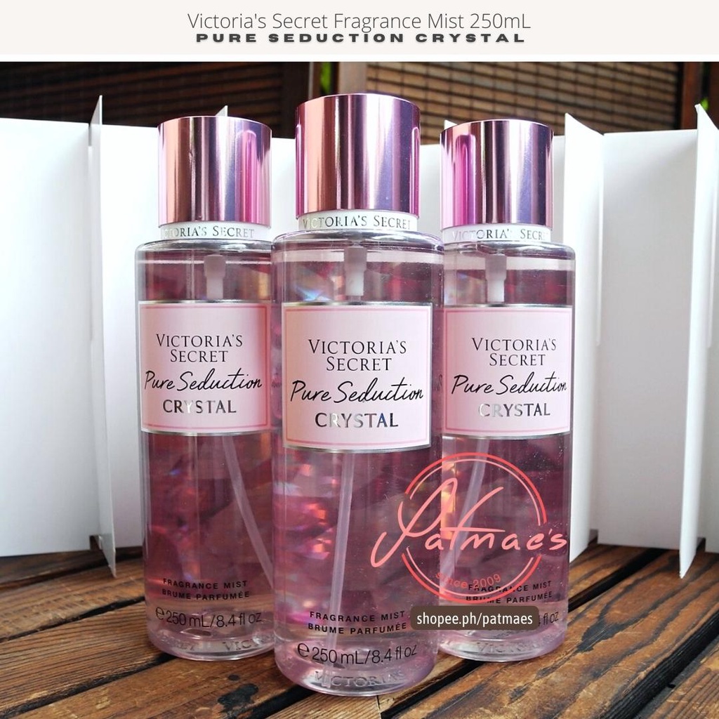 Victoria's Secret Pure Seduction Crystal Fragrance Mist 250mL (sold ...