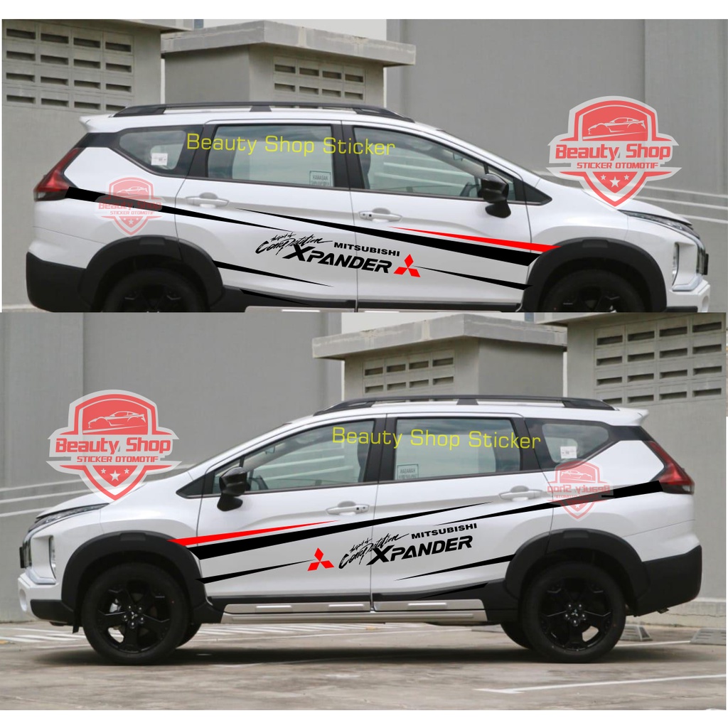 Mitsubishi xpander stripe list Car sticker sticker mitsubishi xpander ...