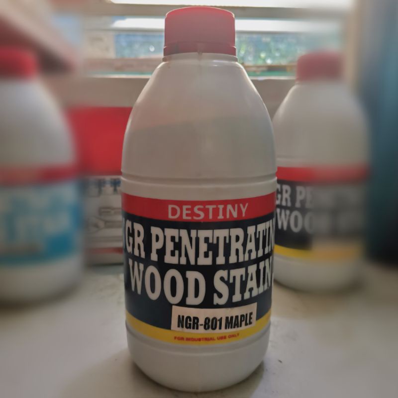 DESTINY NGR PENETRATING WOOD STAIN 1 LITER | Shopee Philippines