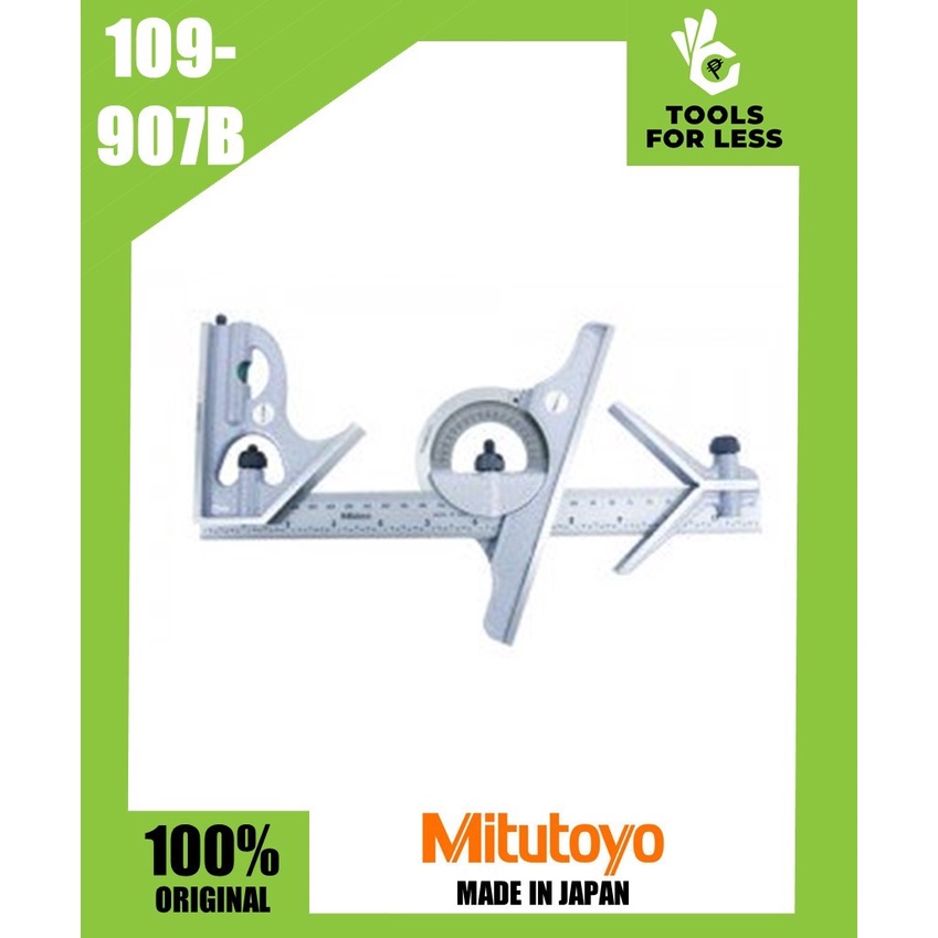 Mitutoyo Combination Square Set Model: 180-907B Made in Japan | Shopee ...