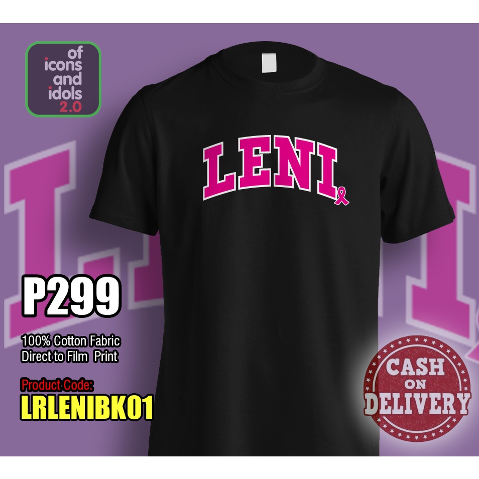 LENI ROBREDO "Leni" t-shirt | Shopee Philippines
