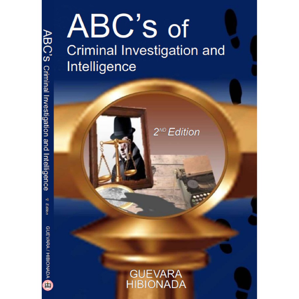 ABC'S Of Criminal Investigation and Intelligence 2nd Edition | Shopee ...