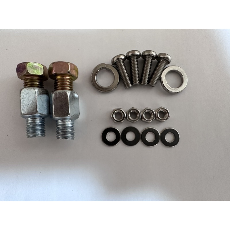TORNILYO screws for side mirror bracket set (Stainless & Ordinary ...