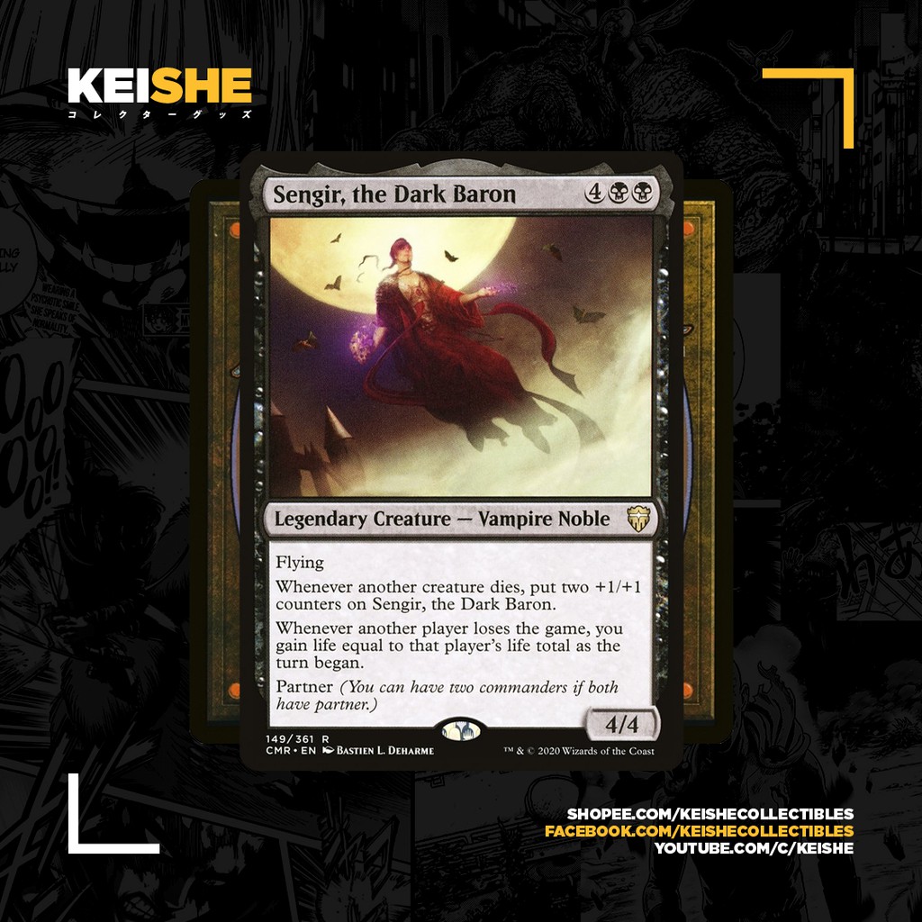 Magic: The Gathering (MTG) | Sengir, the Dark Baron (Rare) (Legendary ...