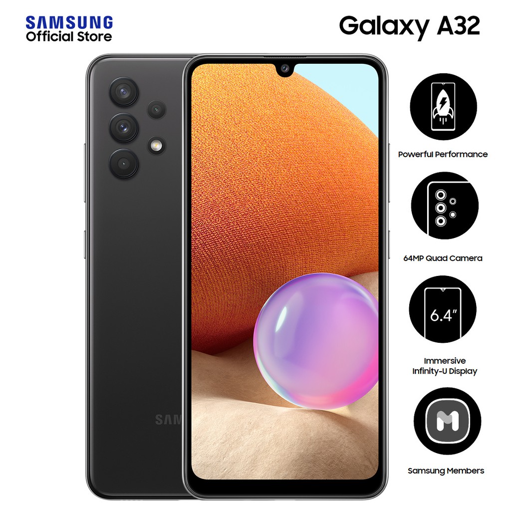 Samsung Galaxy A32 - 8GB RAM - 128GB ROM - Android Phone | Shopee ...