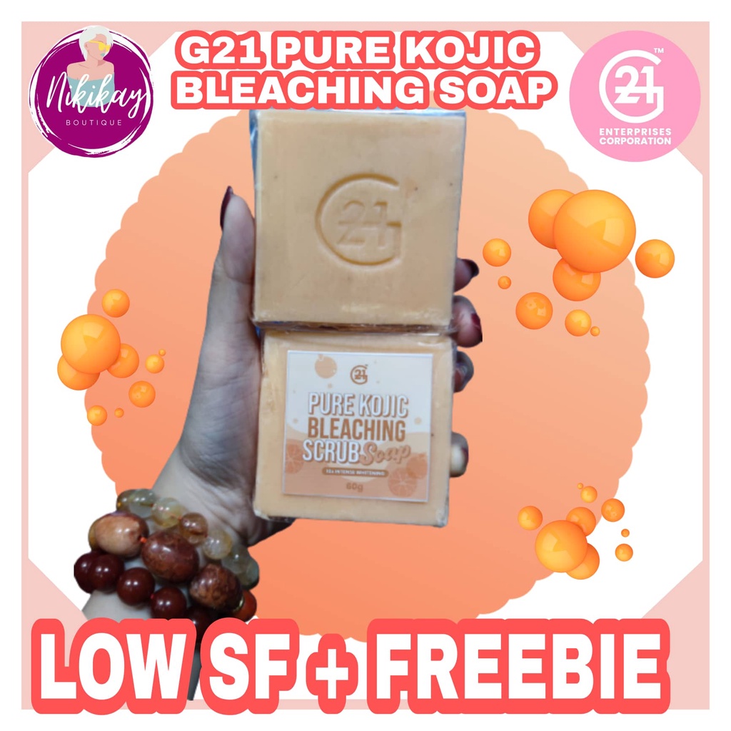 G21 PURE KOJIC BLEACHING SOAP (singles) | Shopee Philippines
