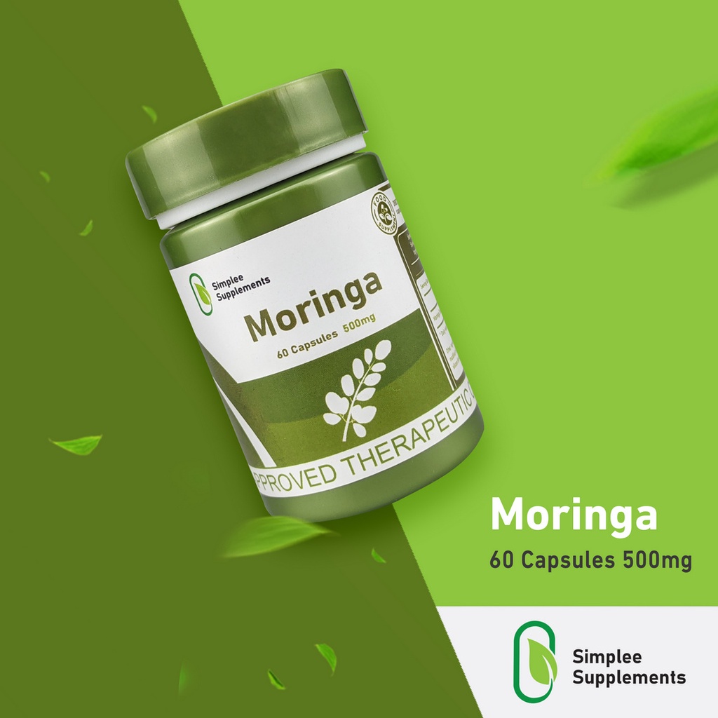 Simplee Moringa – 500mg | 60 Capsules – Supports Daily Energy, Immune ...