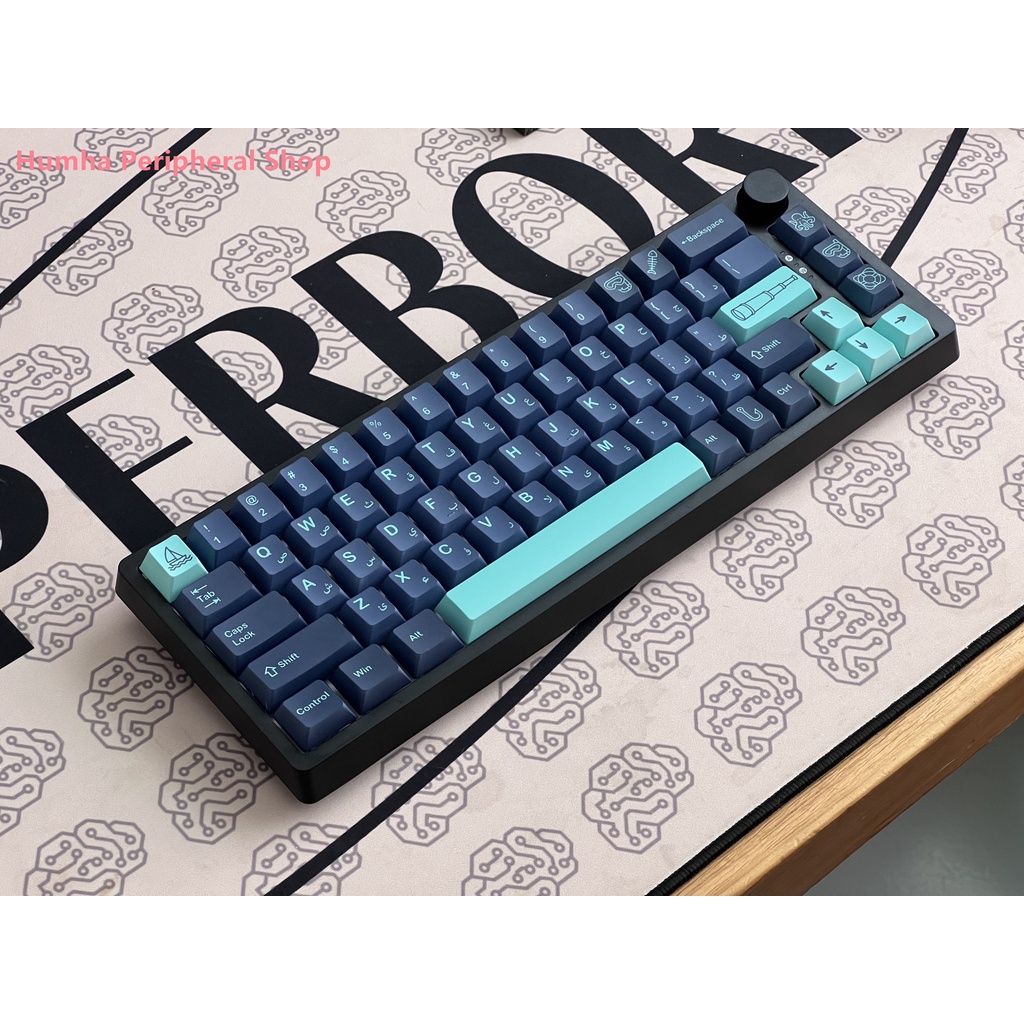 Arabian Sea keycap 140 keys PBT material Dye-Sublimation Cherry profile ...