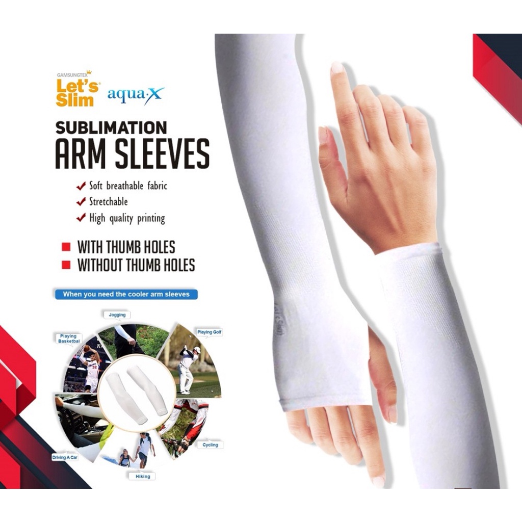 (10 PAIR) Sublimation Printable Arm Cover Cooling Sleeve Blanks ...