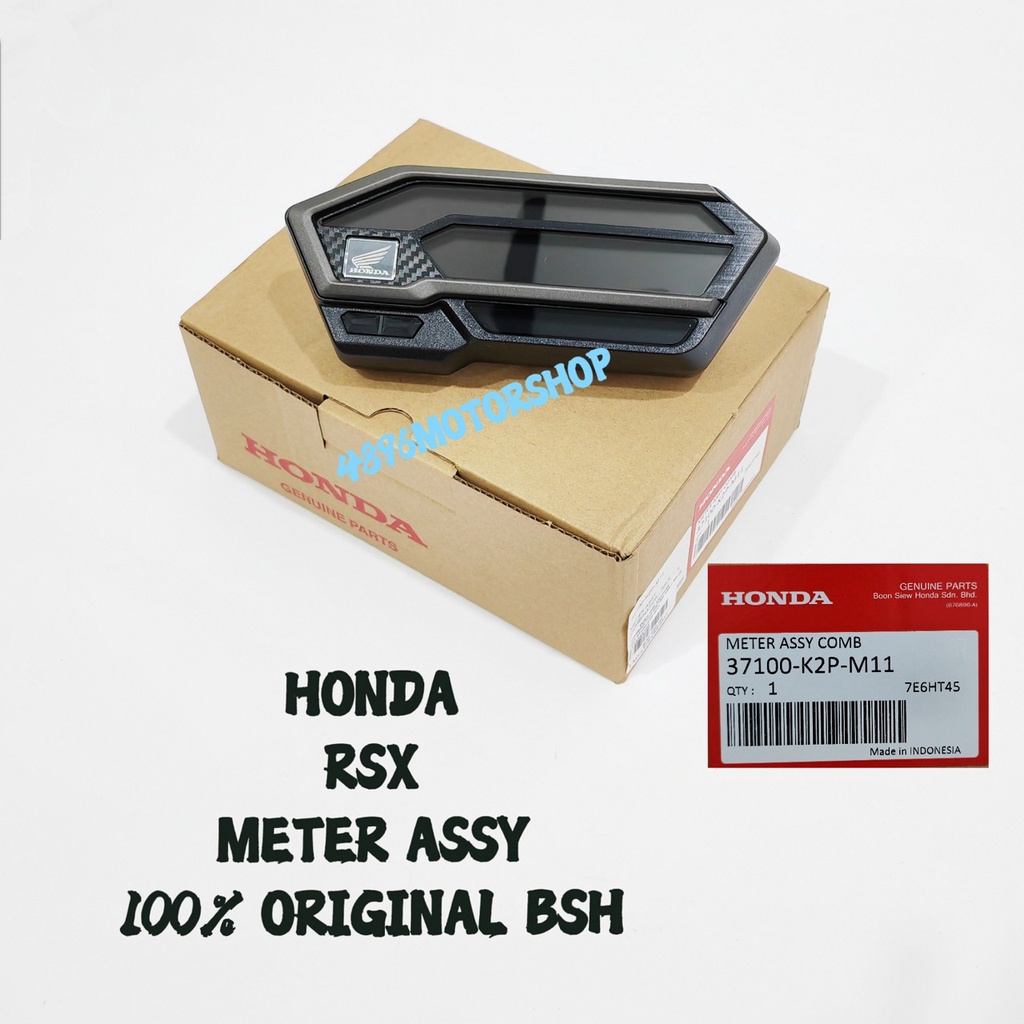 BSH HONDA RSX RS-X RSX150 METER ASSY COMB COMBINATION SPEEDOMETER LED ...