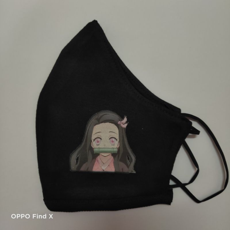 FACE MASK ANIME DEMON SLAYER KIMETSU NO YAIBA TANJIRO NEZUKO ZENITSU ...