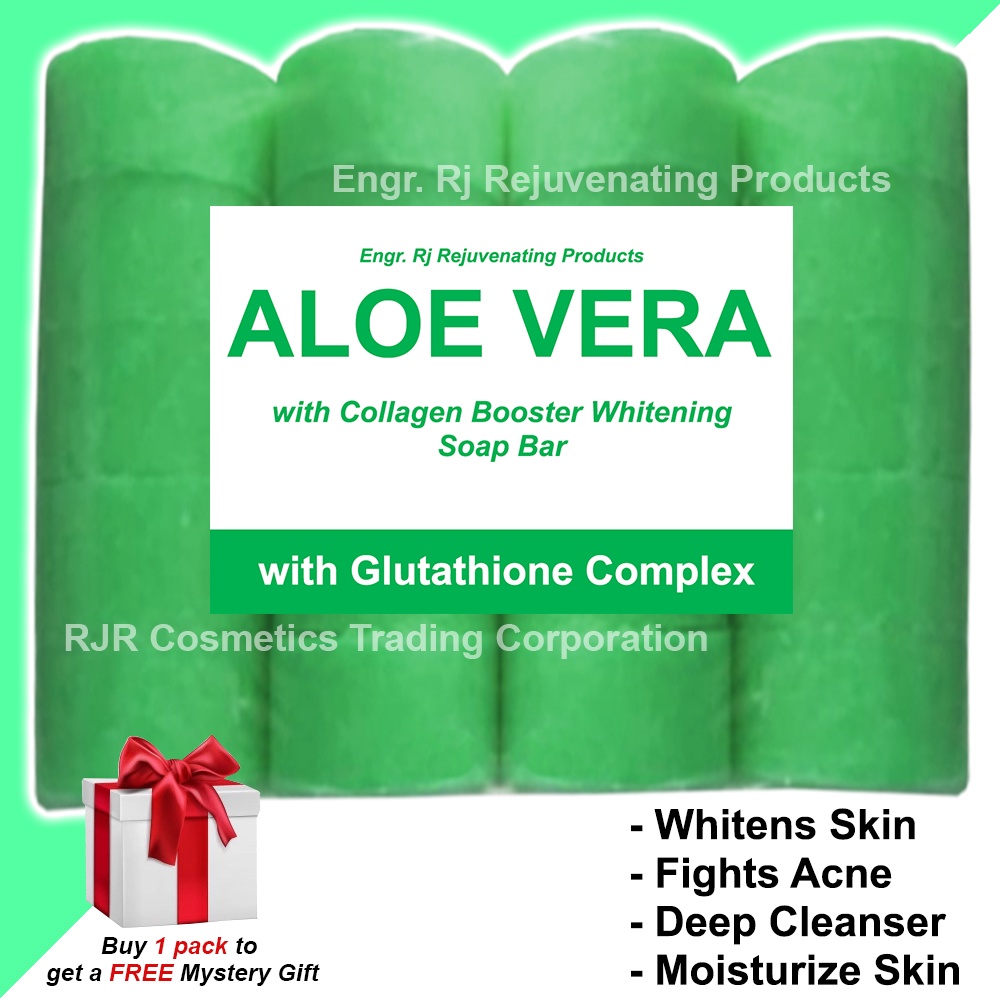 [ORIGINAL] Engr. Rj Aloe Vera Soap 10x Flawless Skin Fragrant Soap with ...