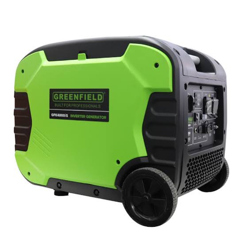 Greenfield 4000w Ultra Silent Gasoline Portable Inverter Generator with ...