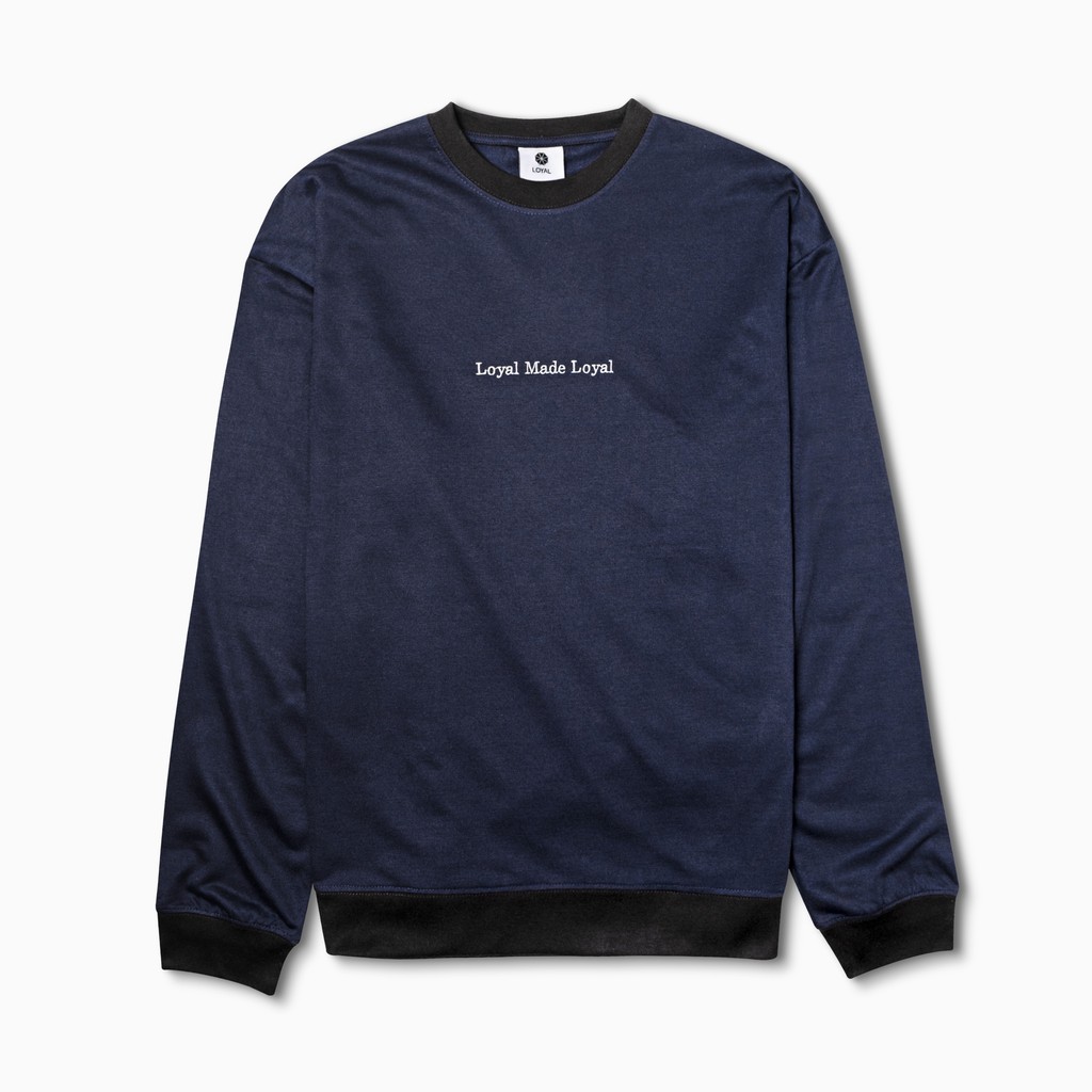 Loyal Pullover in Navy Blue | Shopee Philippines