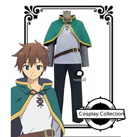 [ COSTUME ] • Kazuma Satou Konosuba Anime Cosplay Costume | Shopee ...