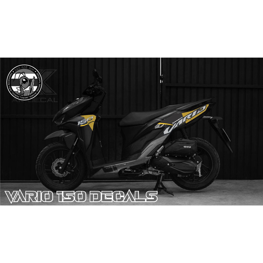 CLICK 150 FI V2 STOCK GLOSSY DECALS | Shopee Philippines