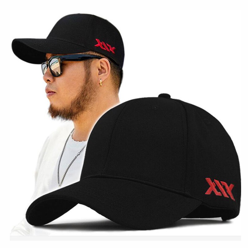 60-68cm Large Head Man Big Size Causal Peaked Hats Cool Hip Hop Hat Man ...