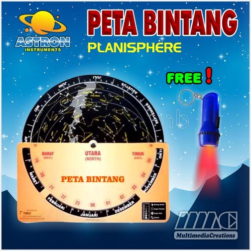Star Map - Planisphere | Standard | Astronomy Tools | Shopee Philippines
