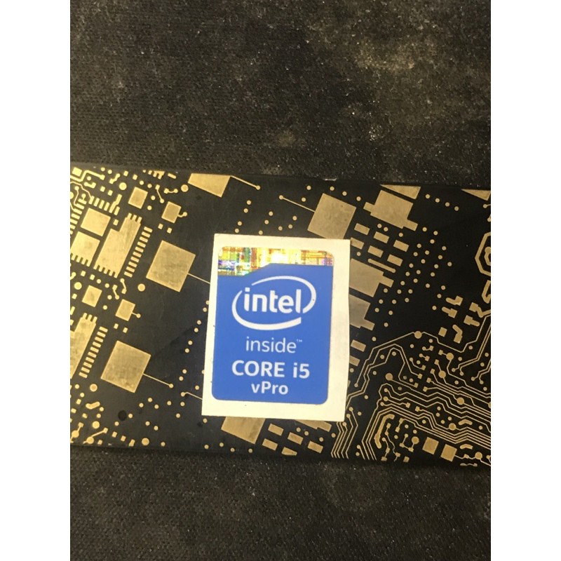 Sticker Logo Intel Core I5 Vpro 45th Gen Ori Shopee Philippines